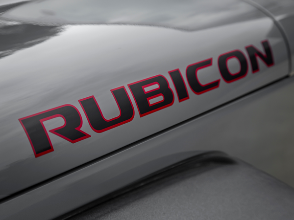 MOPAR Rubicon Decal for 18-up Jeep Wrangler JL and 20-up Gladiator JT ...