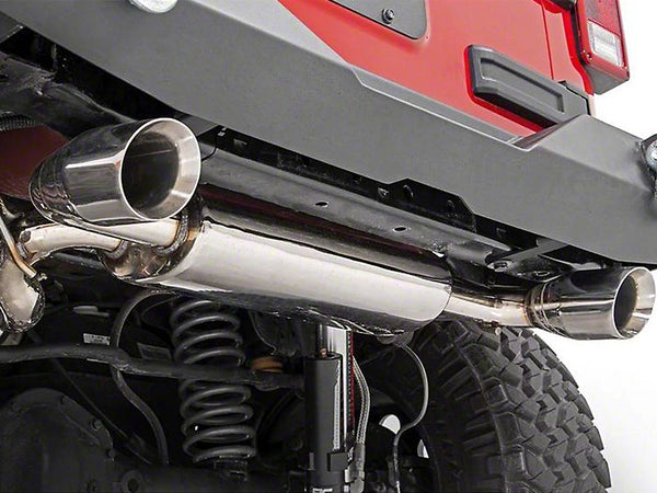 MAGNAFLOW Dual Exhaust System, Stainless for 18-up Jeep Wrangler JL ...